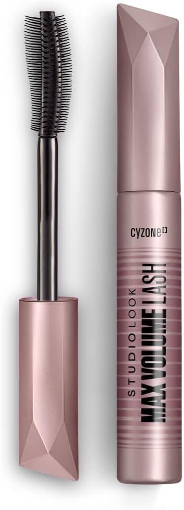 Cyzone Máscara de Pestañas Max Volume Lash Studio Look, 9 g : Amazon ...
