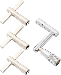 Amazon.com: Drum Keys,3 Pack Universal Drum Key with Continuous Motion ...