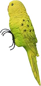 Resin Parrot Flower Pot Hugger, Hanging Parrots Garden Sculpture Cute ...