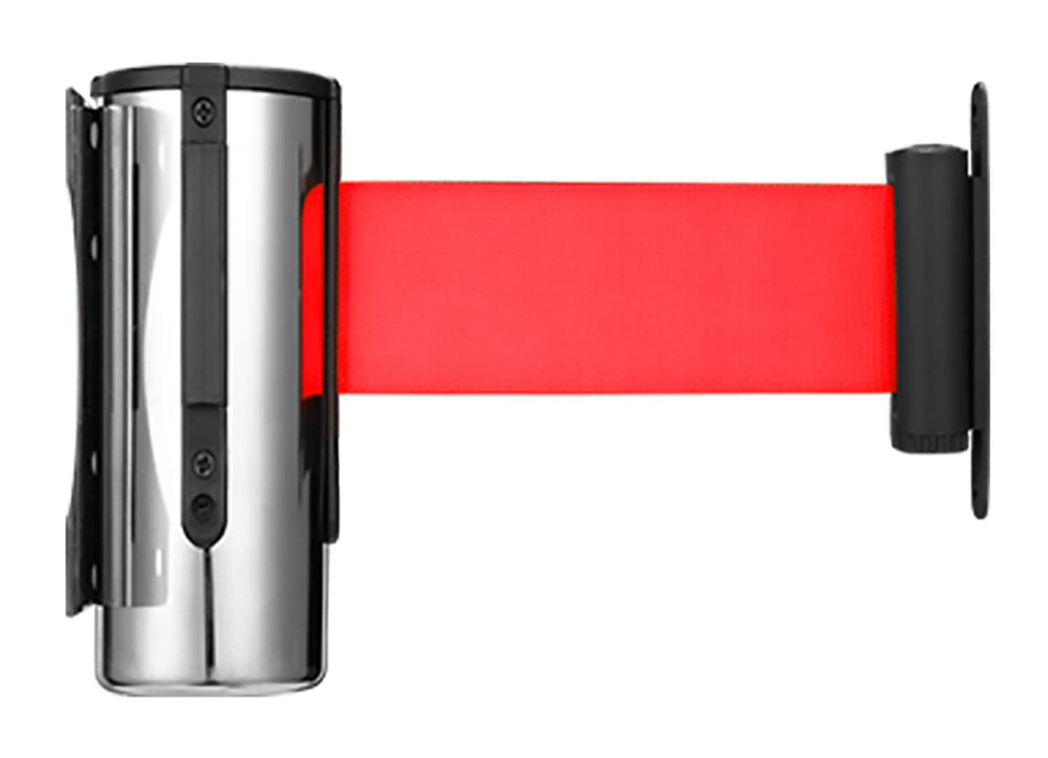 Buy Wall ed Crowd Control 5M Retractable Belt Barriers, Stainless Steel ...