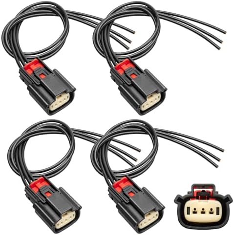 Amazon.com: Anina 4PCS Ignition Coil Connector Pigtail Harness ...