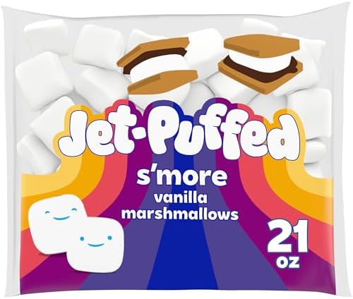 Amazon.com: Jet-Puffed S'more Vanilla Marshmallows, 21 oz Bag