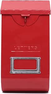 Wall-Mounted Drop Box, Metal Mailbox, Indoor & Outdoor Storage Box ...