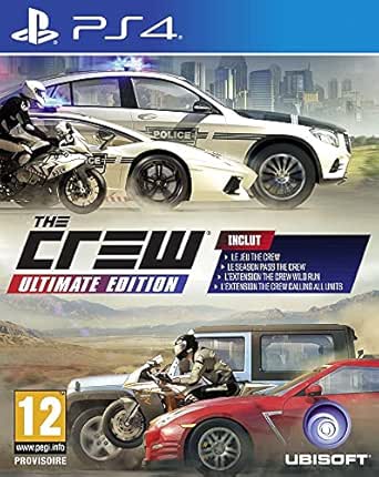 Amazon.com: The Crew Ultimate Edition - PlayStation 4 Ultimate Edition ...
