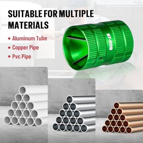 Snapklik.com : POPULO Copper Pipe Cutter Reamer Tool,Pipe Cleaner, All ...