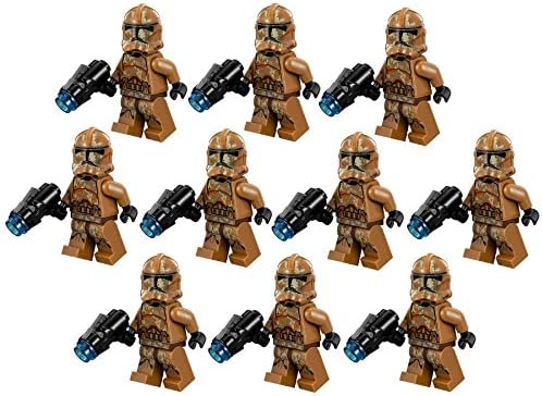 10 New Lego Star Wars Geonosis Clone Trooper Minifig Lot 75089 Storm ...