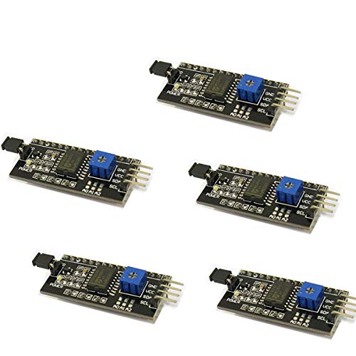 Robocraze I2C Lcd Display Iic I2C Serial Interface Board Module Lcd 1602 Address Changeable ...