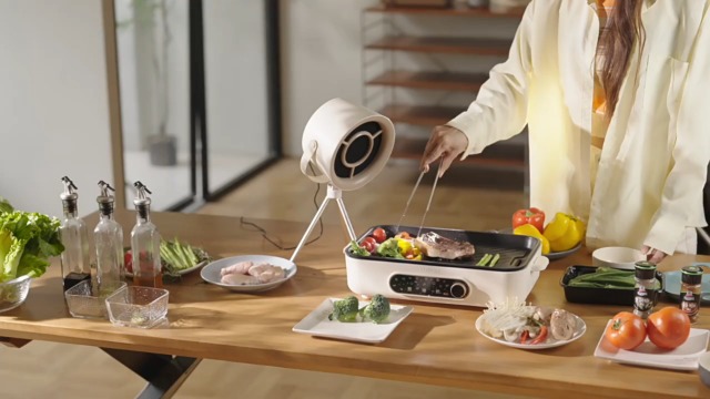 Watch Desktop Range Hoods,Portable Range Hood with 3 wind speeds ...