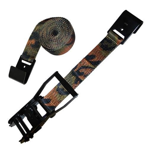 Lodi Metals - 2" Camo Ratchet Strap - Flat Hooks and Black Ratchet ...