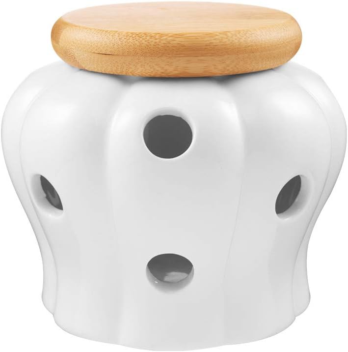 Amazon.com: Tupperware Garlic Keeper in White : Home & Kitchen