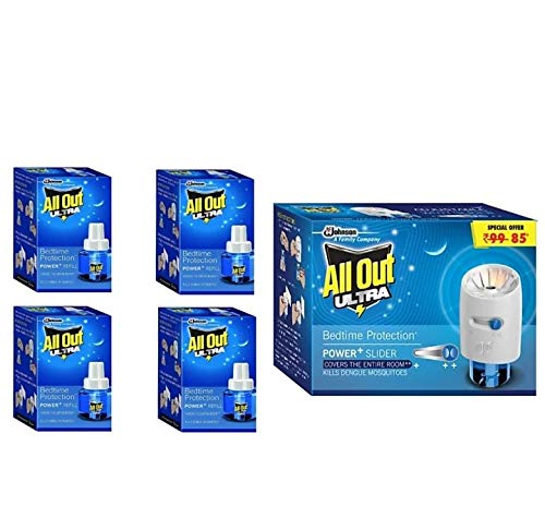 All Out Ultra Machine + 4 pcs. Refill : Amazon.in: Office Products