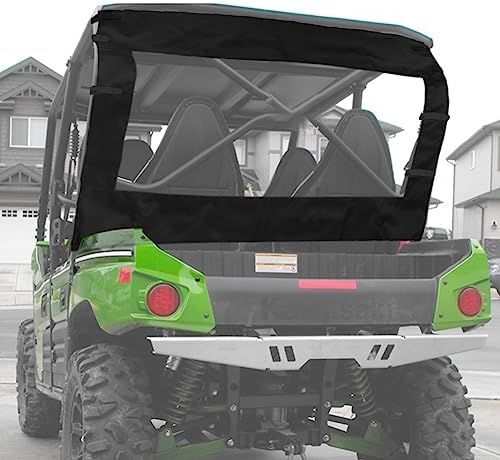 YONQIFON UTV Teryx 800 4 Rear Window,Back Window Soft Rear Windshield ...