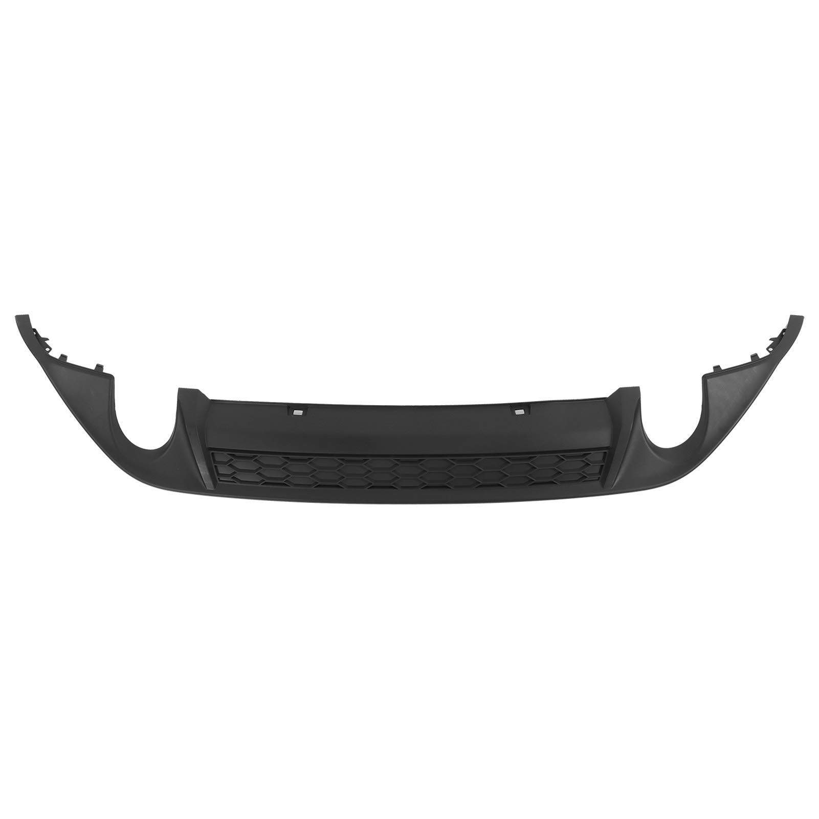 Buy Rear Bumper Diffuser, Fydun Matte Black Factory Style Rear Bumper ...