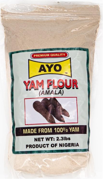 Amazon.com : Ayo Yam Flour (Amala) - 2.3lbs : Grocery & Gourmet Food