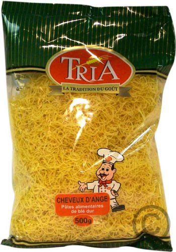 Amazon.com : Tria Moroccan Pasta 500g. : Capellini Pasta : Grocery ...