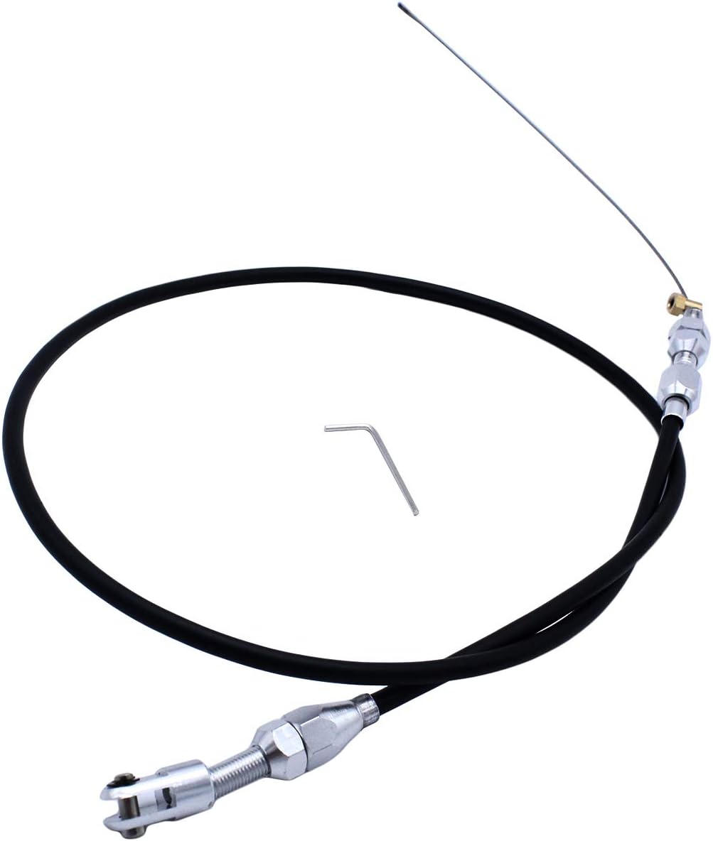 Amazon.com: Throttle Cable Kit Conversion Swap Black LOK-TC-1000LS1U ...
