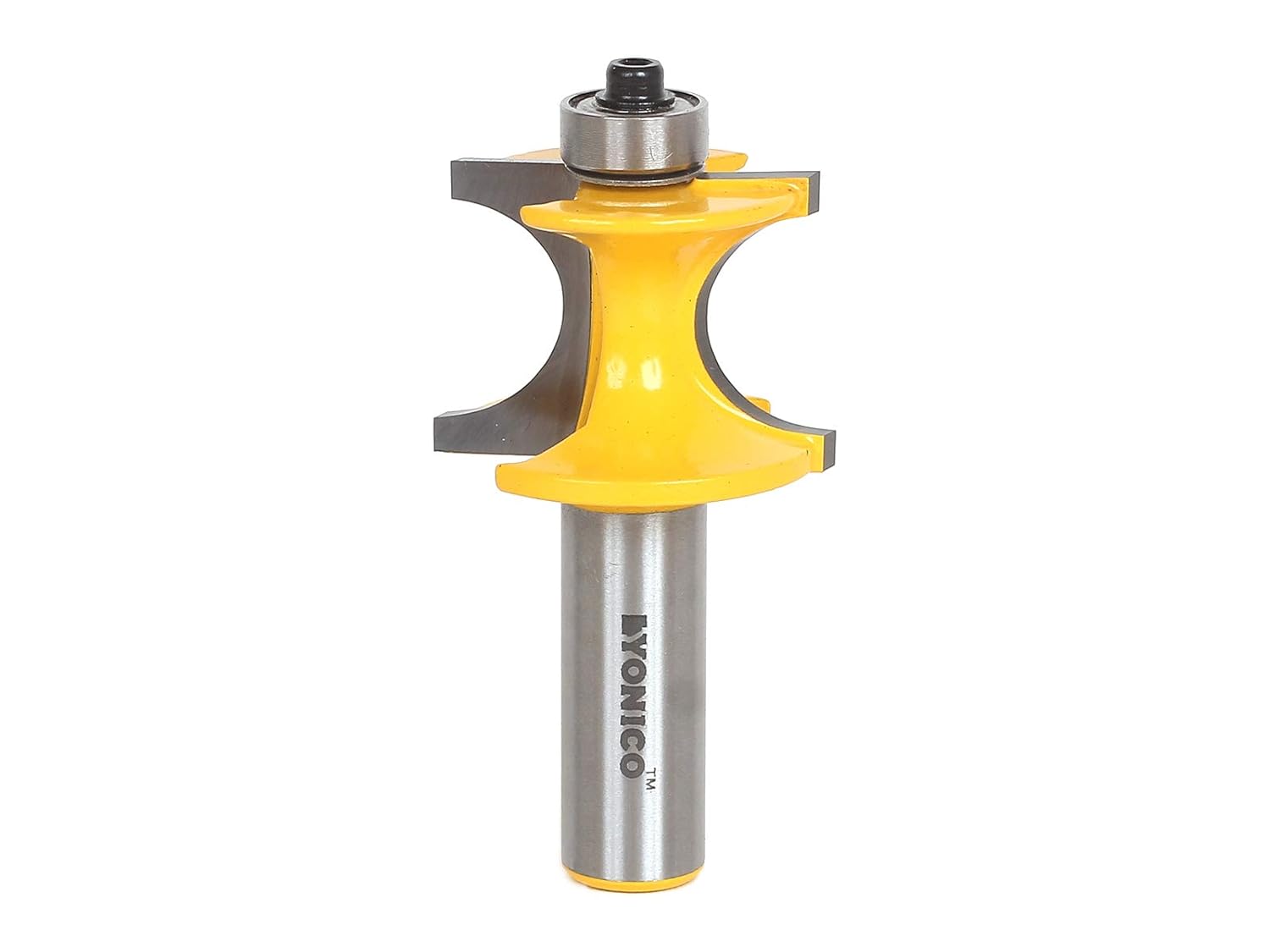 Yonico 13195 Bullnose Beading Router Bit 3/8r - 3/4 bead 1/2 Shank by ...
