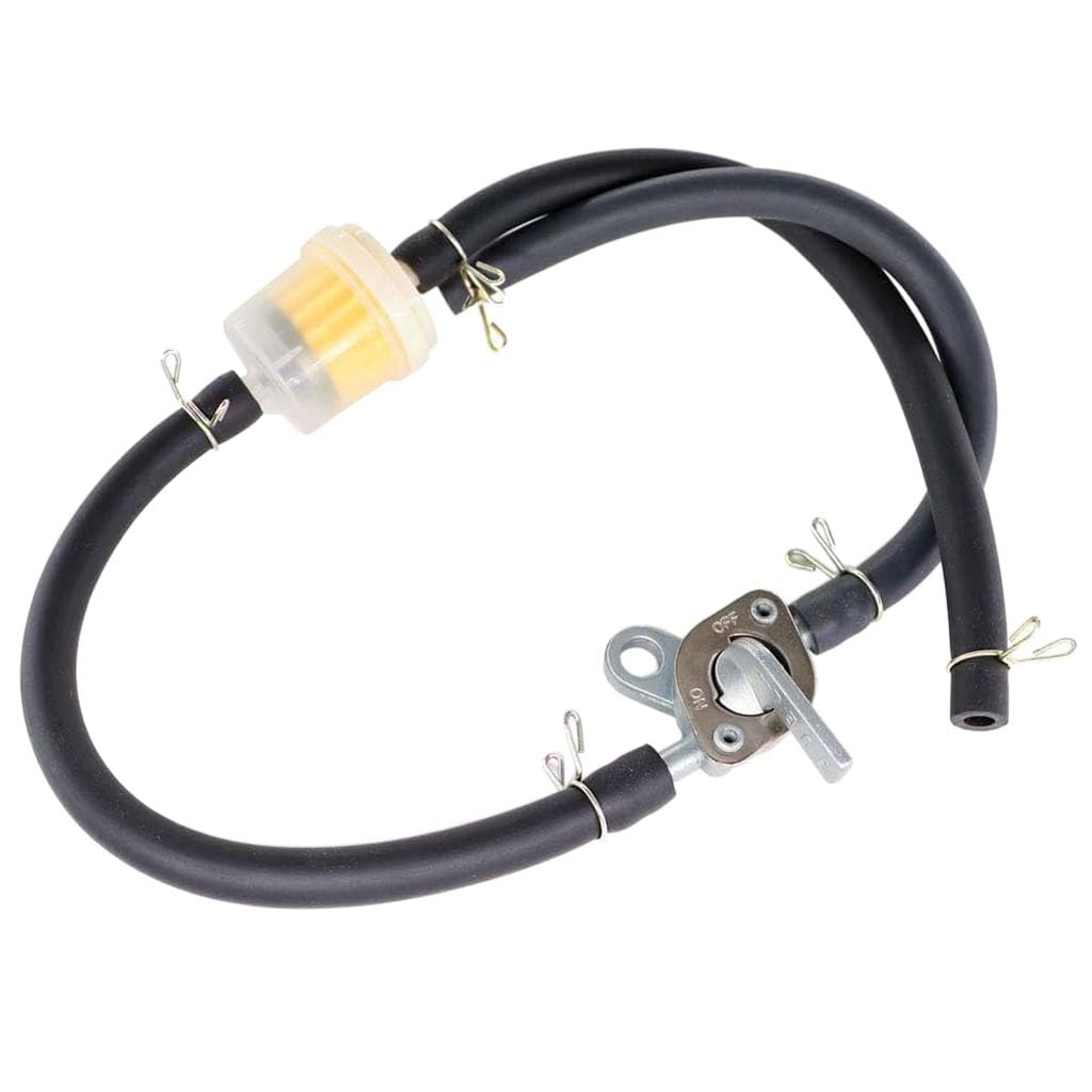 Snapklik.com : Universal 6mm Inline Fuel Tank Tap Filter Petcock Switch ...