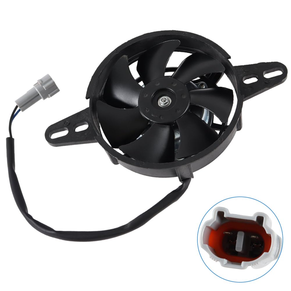 Amazon.com: Radiator Fan Motorcycle 4in Electric Cooling Thermal Fan ...