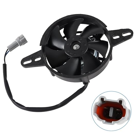 Amazon.com: Radiator Fan Motorcycle 4in Electric Cooling Thermal Fan ...