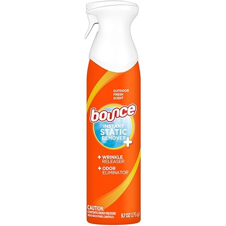 Amazon.com: Bounce Anti Static Spray, 3 in 1 Instant Wrinkle Release ...