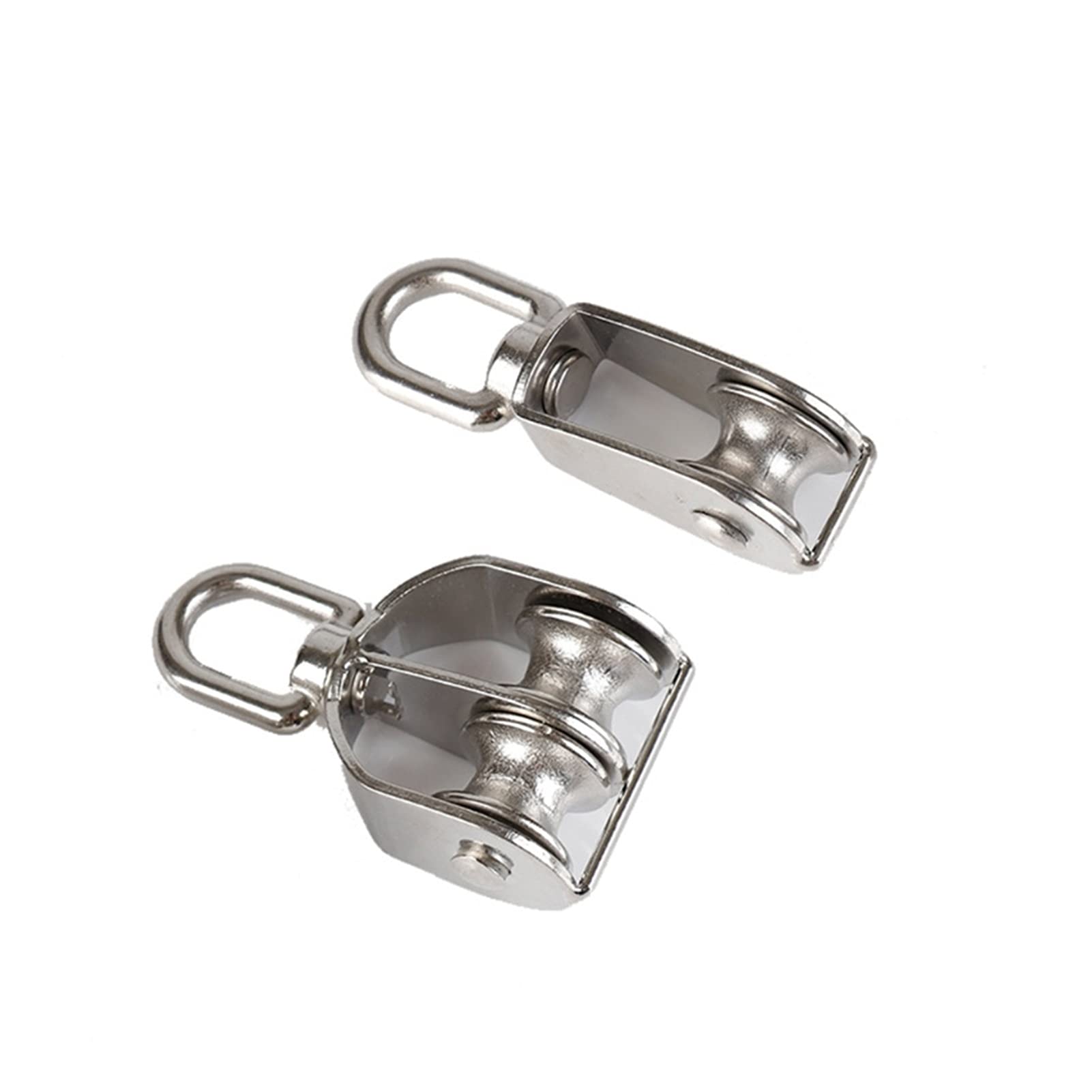 Pulley Blocks M20 Single Double Wheel Stainless Steel 304 Pulley ...