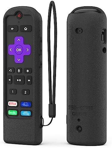 Amazon.com: Silicone Cover for Roku Ultra 2022 Remote Roku Voice Remote ...