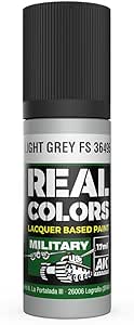 Amazon.com: AK Interactive Real Colors Light Grey FS 36495 17 ml ...