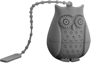 Amazon.com: Creative Tea Infuser Animal Owl Tea Filter Silicone Loose Leaf Tea Strainer for Tea ...
