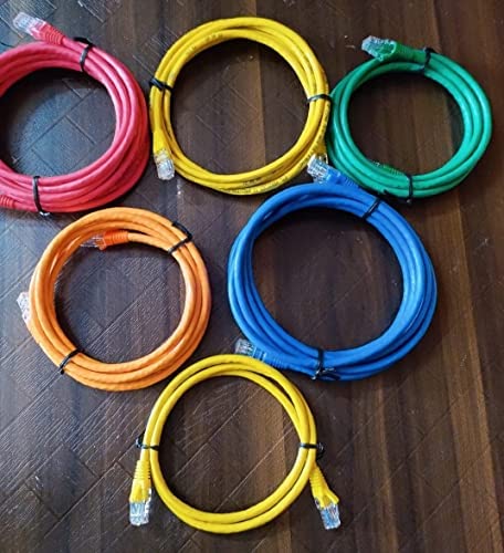 ETHERNET LAN CROSS OVER Cable 1ft-Multicolor : Amazon.in: Computers ...