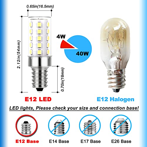 Snapklik.com : Ziomitus E12 25W-40W 6000K Daylight White Dimmable Led ...