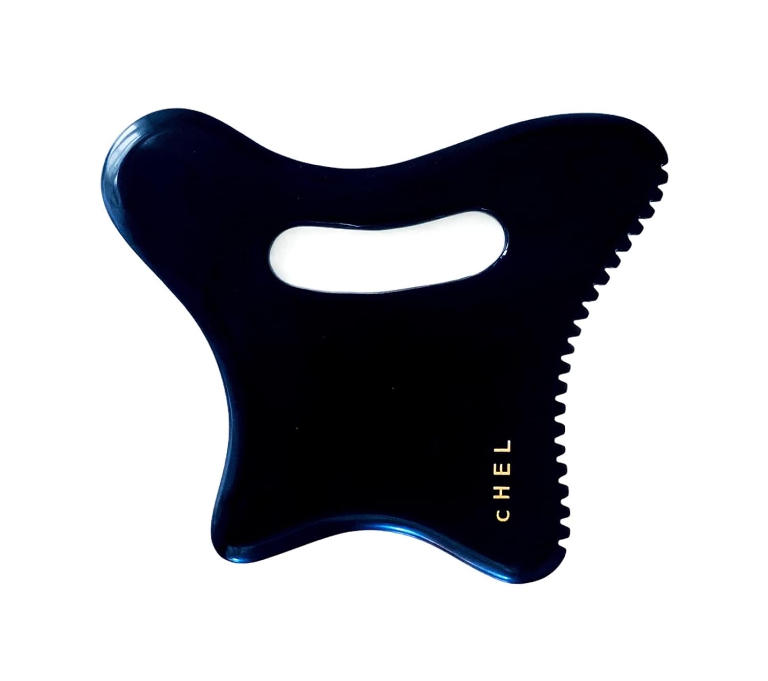 Amazon.com: CHEL BIAN STONE BODY GUA SHA, Black, 7 inches L x 5.75 ...