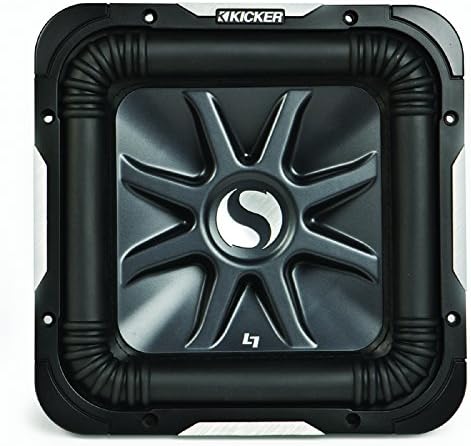 Amazon.com: Kicker S12L7 Car Audio Solobaric L7 Square 12" Sub Dual 2 ...