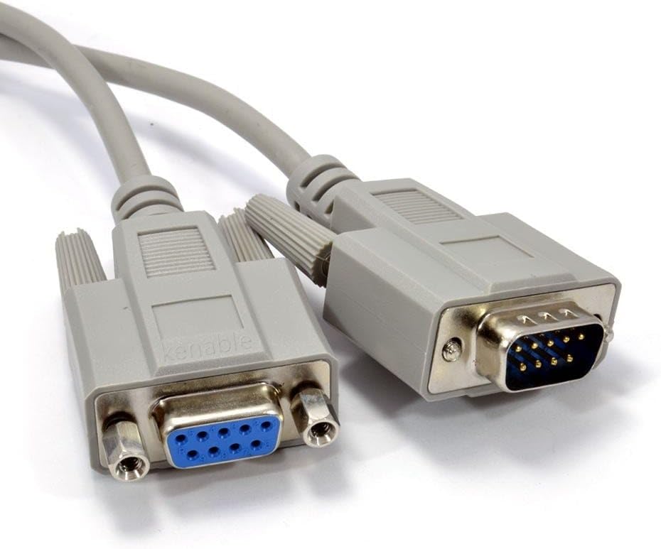 Kenable Serial Rs232 Extension Cable Db9 Male To Female 9 | Desertcart ...