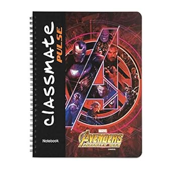 Classmate Pulse 1 Subject A4 Register Single Line 180 Pages Spiral ...