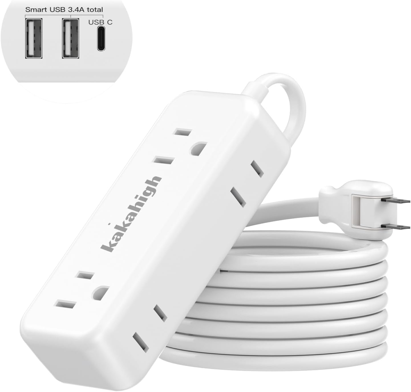 Amazon.com: US to Japan Adapter, 1875W 2 Prong Extension Cord 5 FT with ...