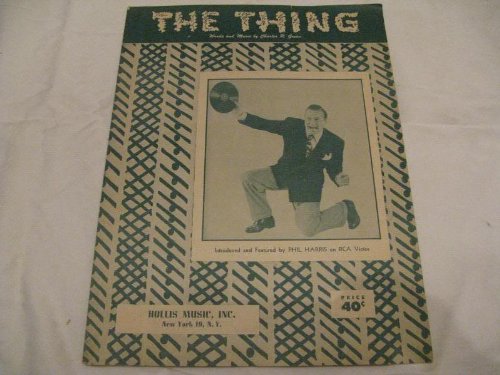 THE THING PHIL HARRIS 1950 SHEET MUSIC SHEET MUSIC 348 - Amazon.com Music