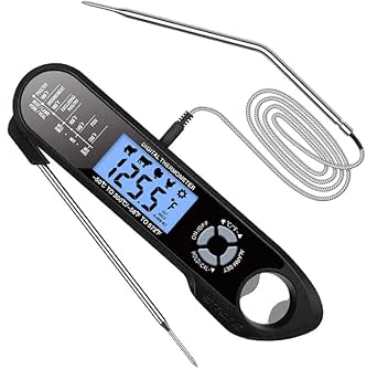 MeatThermometer Digital, Instant Read Roast Thermometer Grill ...