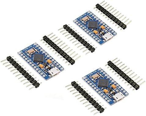 DUBEUYEW Pro Mini Development Board 5V/16MHz Compatible with Arduino ...