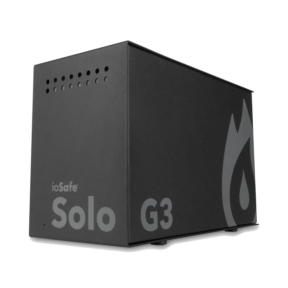 Amazon.com: ioSafe Solo G3; 4TB, Black, Fireproof/Waterproof External ...
