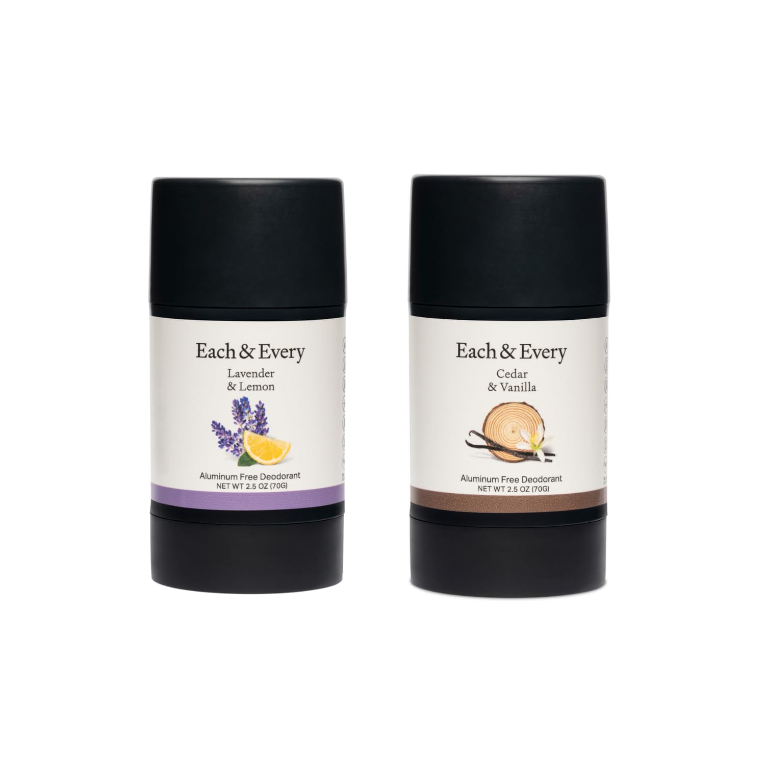 Amazon.com : Each & Every All Natural Deodorant for Men & Women ...