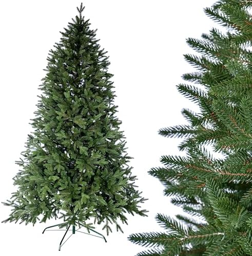 Amazon.de: SMEREKA® Künstlicher Weihnachtsbaum 180 cm [Spritzguss 100% Naturgetreue, Made in EU ...