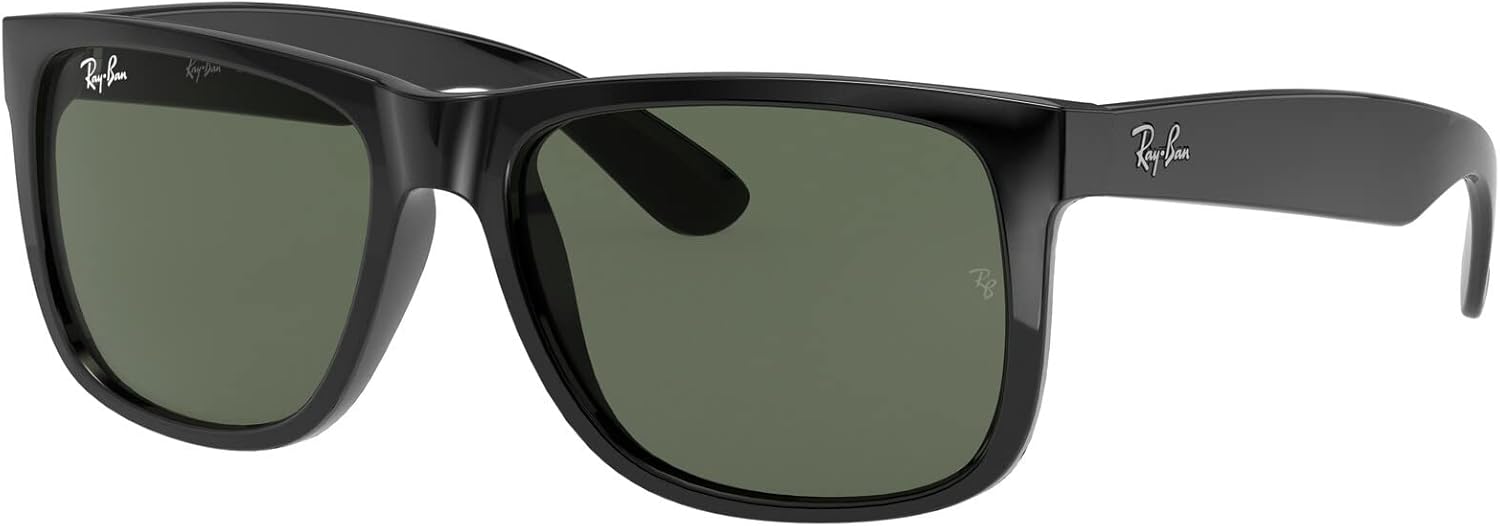 Amazon.com: Ray-Ban RB4165 Sunglasses Bundle: RB 4165 JUSTIN 601/71 ...