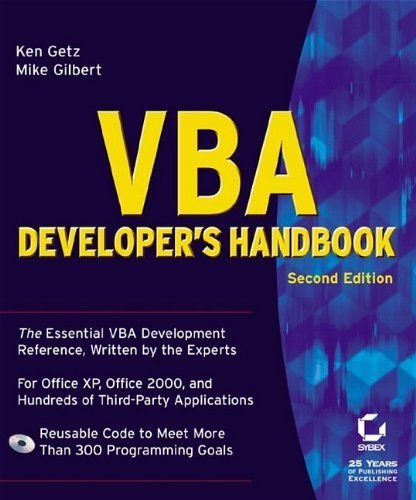 Amazon | VBA Developer's Handbook | Getz, Ken, Gilbert, Mike | Visual Basic