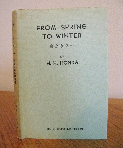 From spring to winter [Tanka]: Heihachiro Honda: Amazon.com: Books