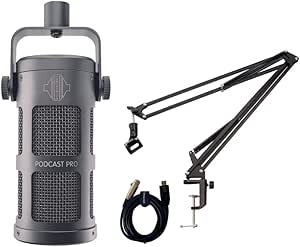 Amazon.com: SONTRONICS Ultra Unidirectional Dynamic Microphone Podcast ...