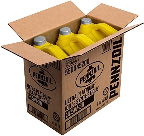 Pennzoil 550045200 Ultra Platinum Full Synthetic 5W-30 Motor Oil - 5 ...