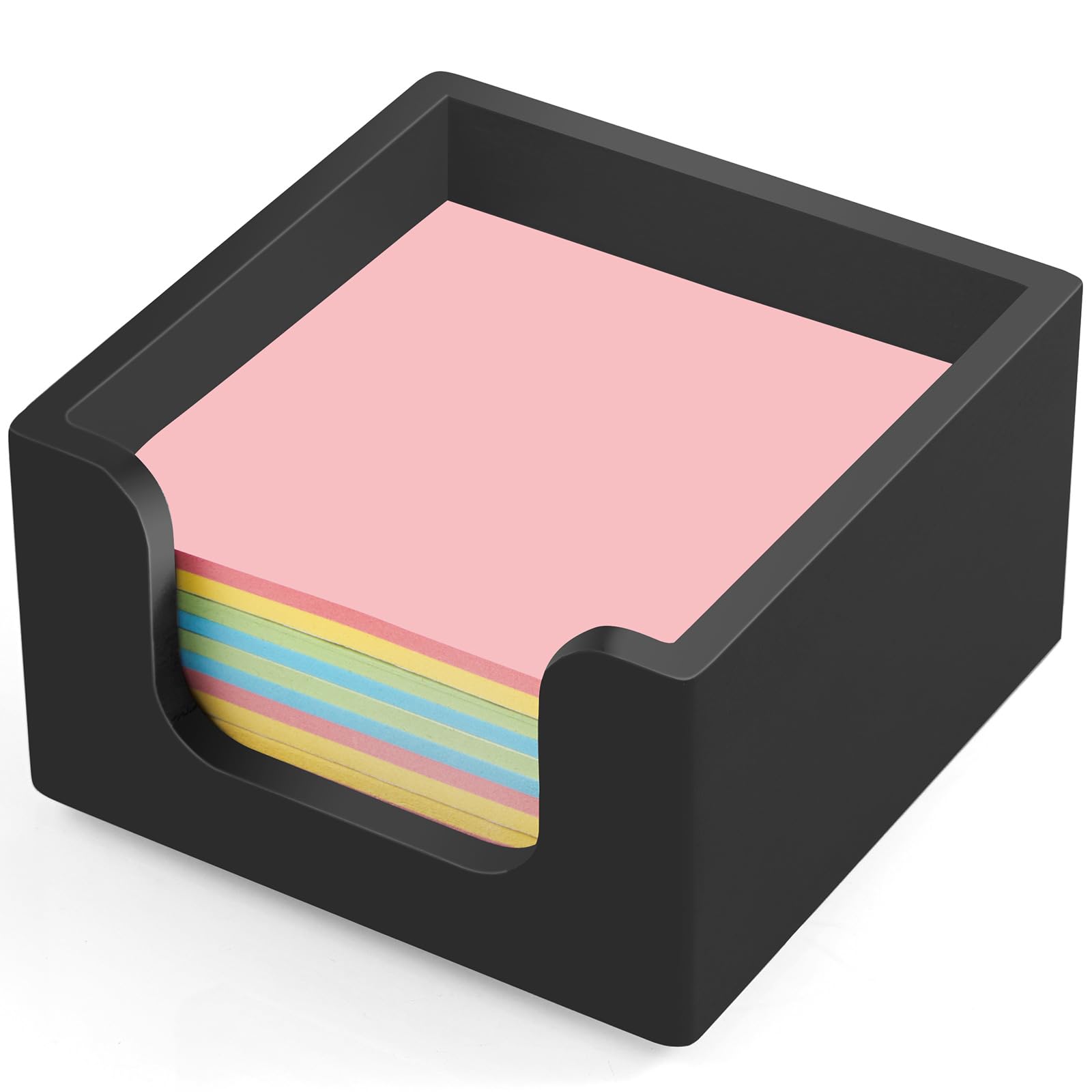 Amazon.com : Sticky Note Holder, Wood Post It Note Dispenser for Office ...