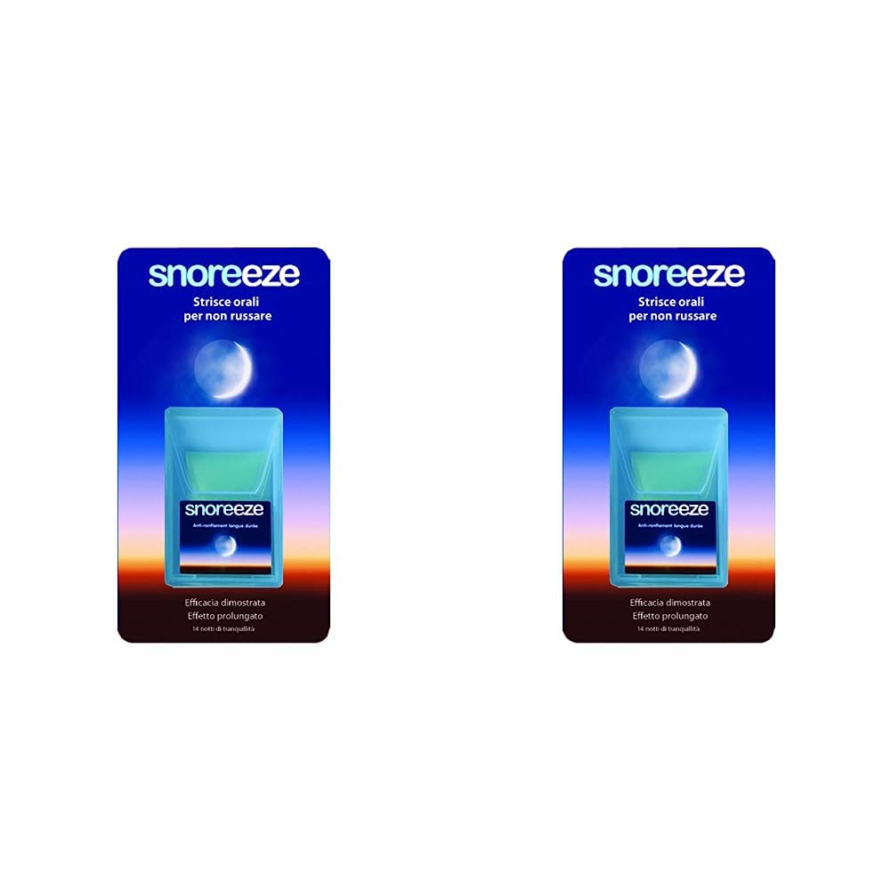 Snoreeze Oral 14 Strips (Pack of 2) : Amazon.co.uk: Health & Personal Care