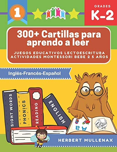 300 Cartillas para Aprender a Leer: Juegos Educativos